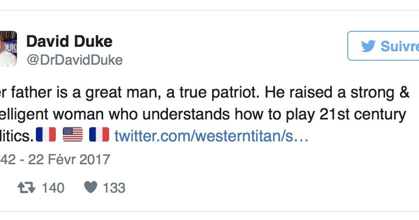 Le Front national et David Duke, une vieille histoire - La Horde